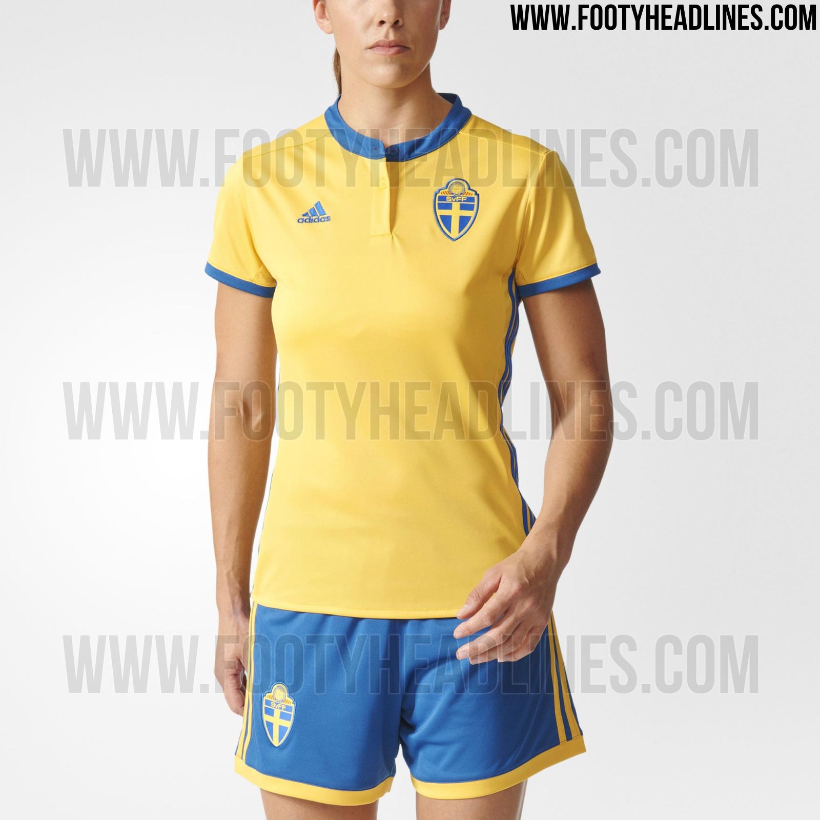 Sweden 2017 Women's Euro Home & Away Kits Revealed - Footy Headlines