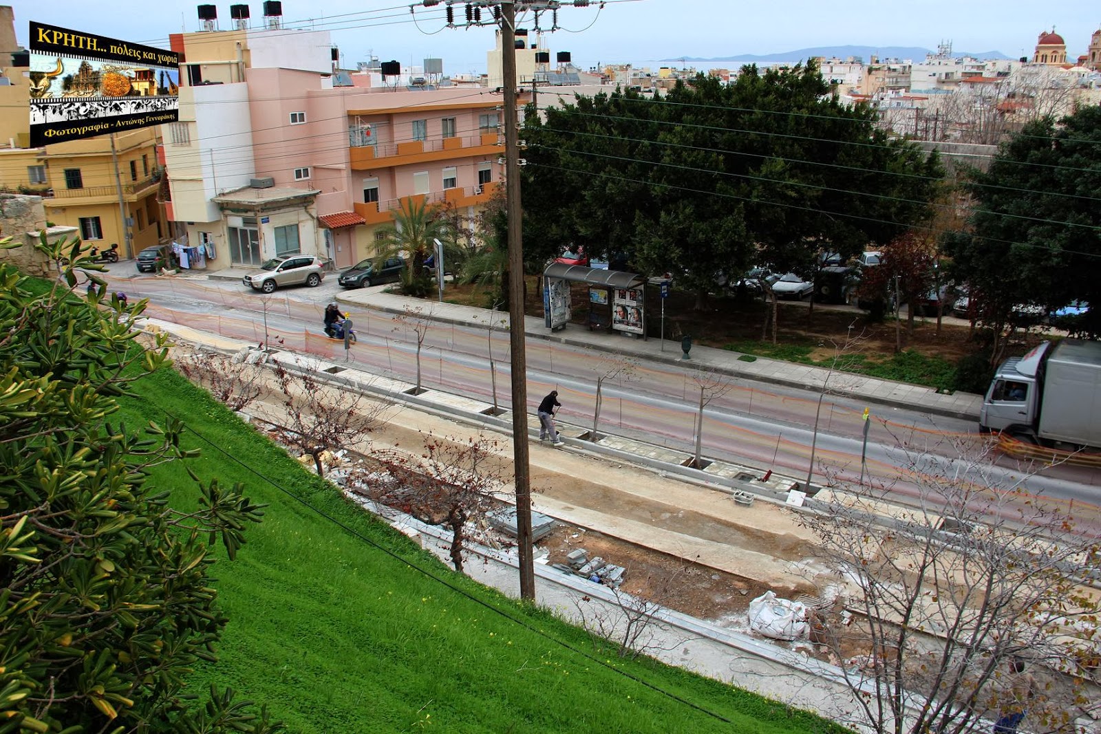 ΒΟΛΤΑ ΣΤΑ ΕΝΕΤΙΚΑ ΤΕΙΧΗ ΗΡΑΚΛΕΙΟΥ - Κρήτη πόλεις και χωριά
