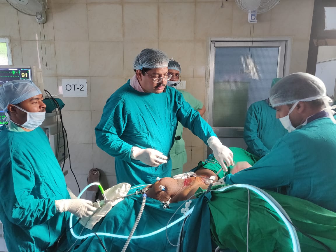 Laparoscopic Radical Hysterectomy At VSS Medical College,Burla ...