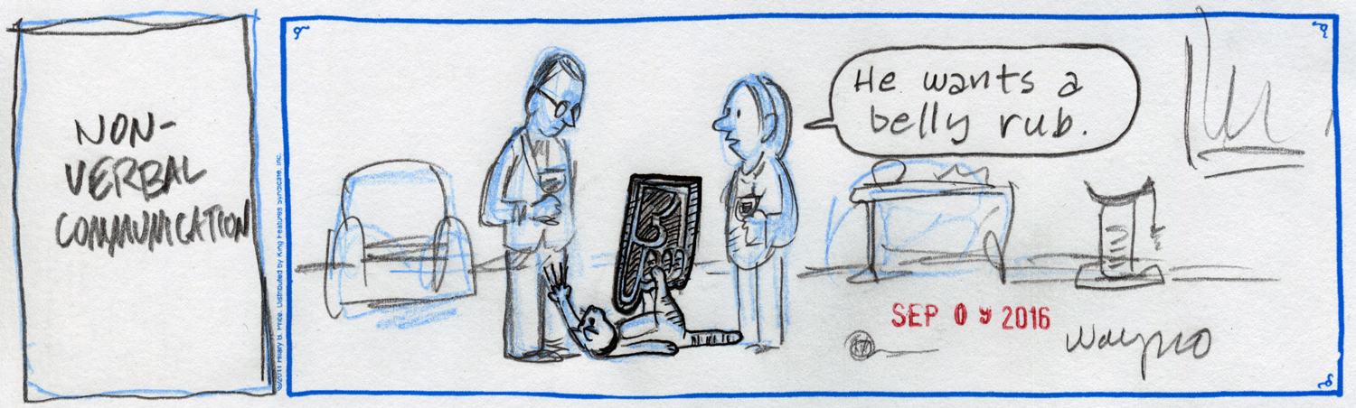 Nonverbal Communication Comic Strips