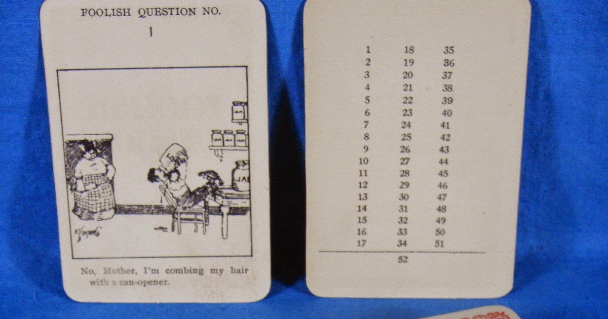 Kleefeld on Comics: The Foolish Questions Game