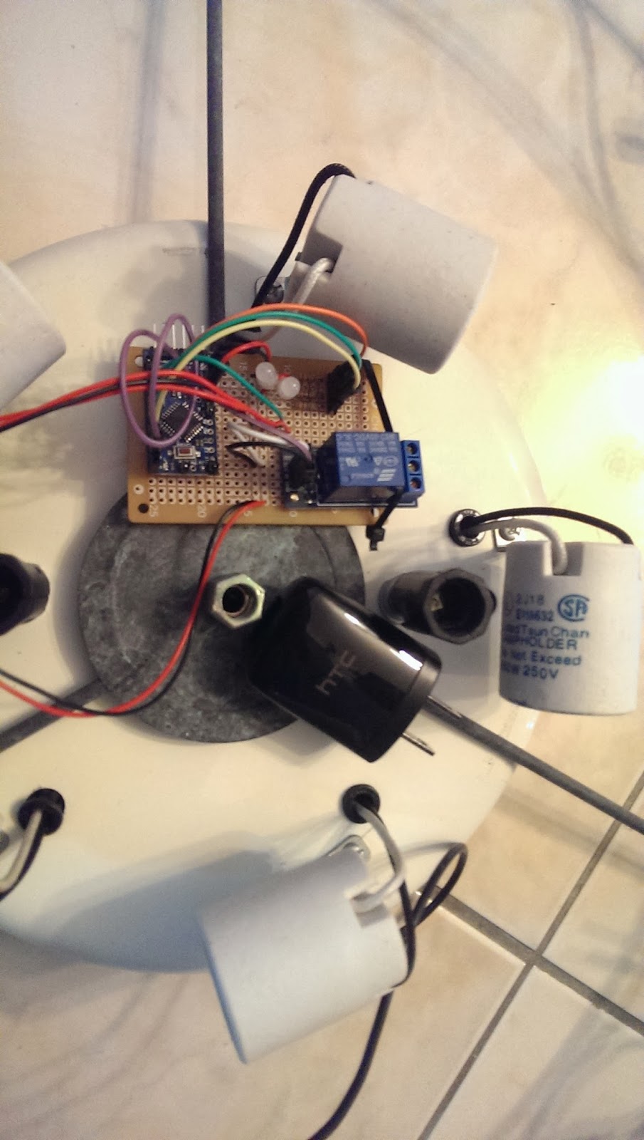Arduino 專案 - 以電視遙控器控臥室天花板電燈開關 3 Arduino Project Switch Bedroom Light With Tv Remote Part 3