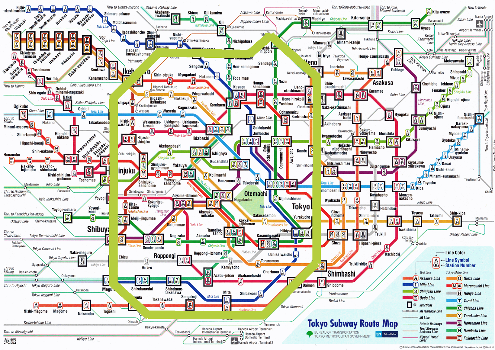 \_(ッ)_/ Japan Fan!: #043: Exploring Tokyo via the Yamanote Line (やまのてせん)