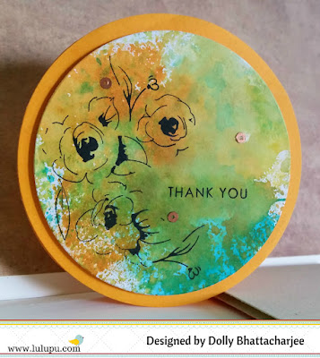 Lulupu - The Craft Lounge: Circle Shaped Card + Tutorial