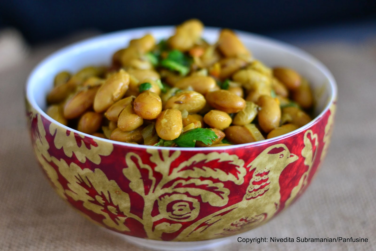Day 82 - Fresh cranberry bean curry