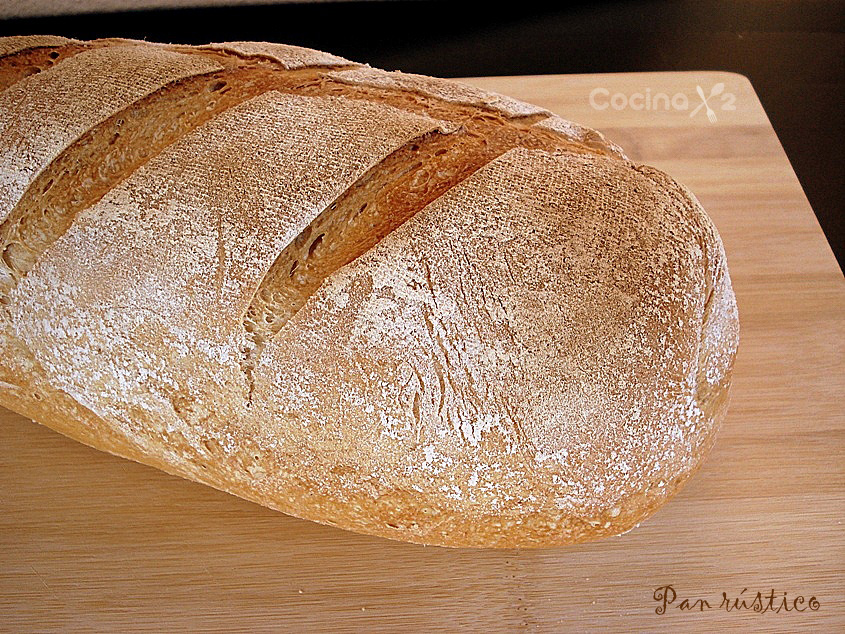 Cocinax2. Las recetas de Laurita.: Pan rústico