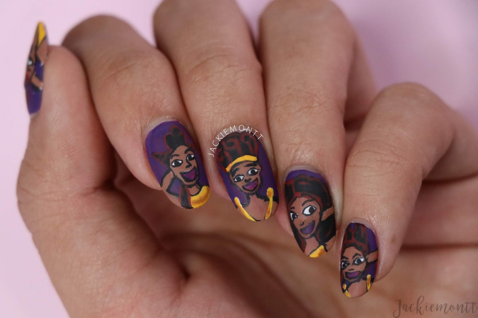 The Muses Nail Art | Disney Hercules Series - JACKIEMONTT