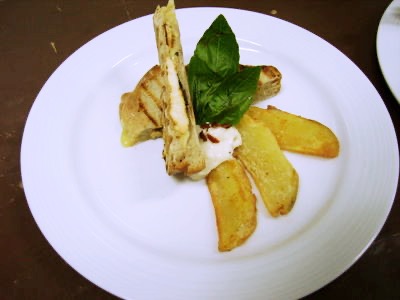 "The eyes eat first."