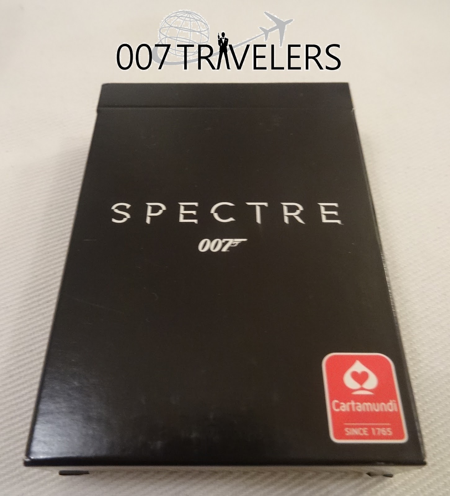 007 Item: 007 playing cards: SPECTRE 007 - 007 Travelers