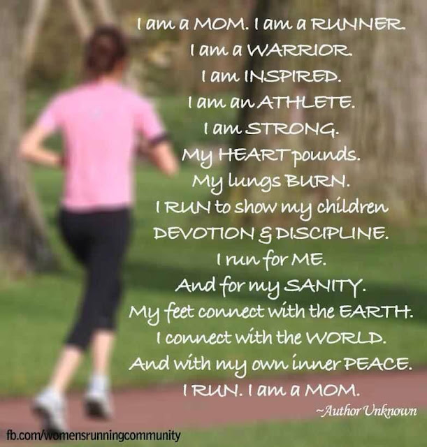 Enough of the Fluff: I am a mom, I am a runner.