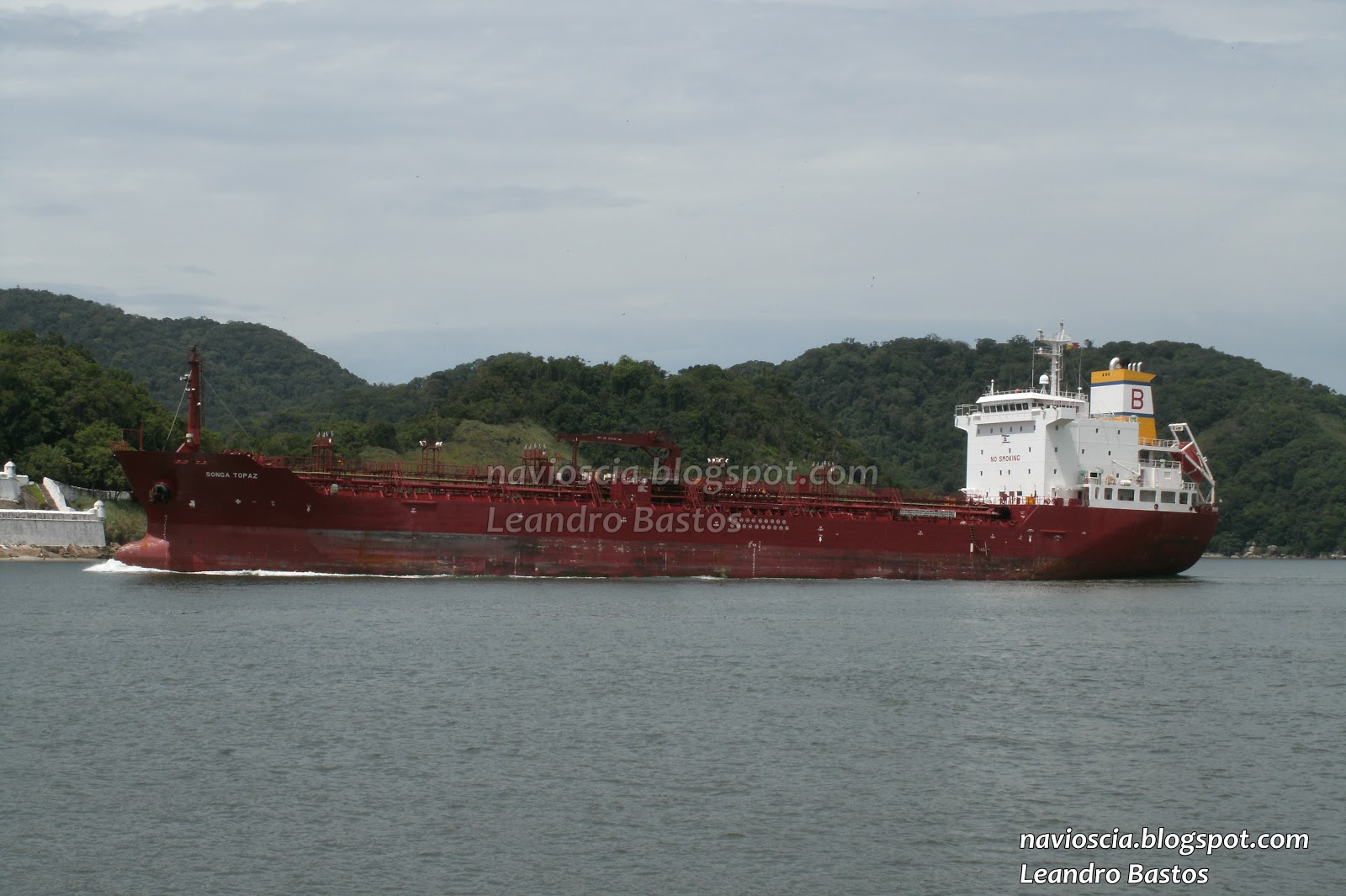 Navios de Santos & CIA: Navio SONGA TOPAZ