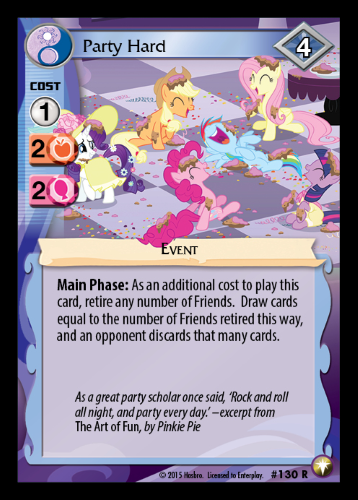 MLP Party Hard CCG Cards | MLP Merch