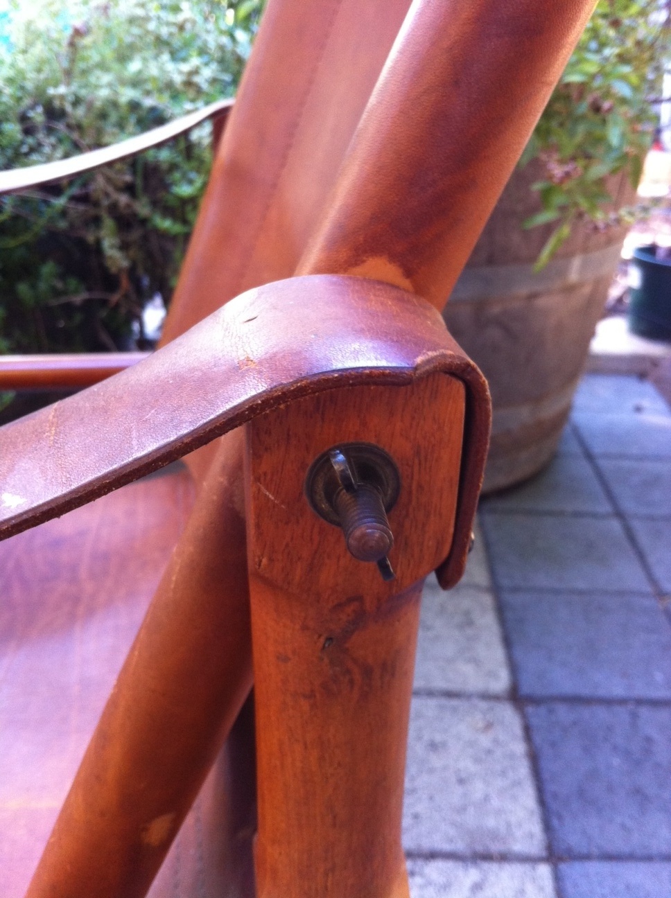 The Joy of Wood: The wonderful campaign chair.