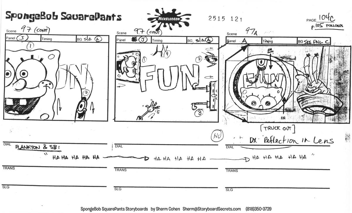 Sherm Cohen Storyboard Artist: SpongeBob Storyboards: The FUN Show
