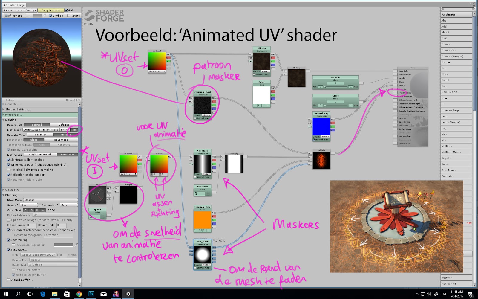Game Tech Art: Week4: Voorbeelden van Shader Effecten (Meindert)