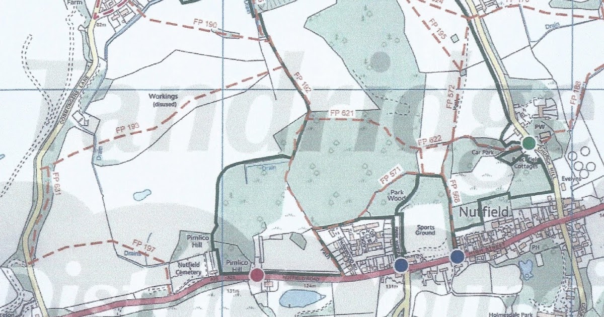 Nutfield Conservation Society: Plans for Nutfield Green Park