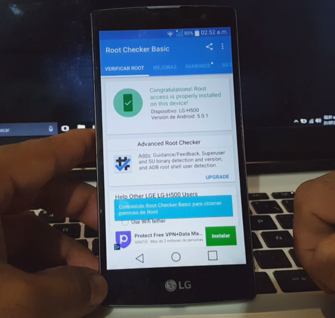 ROOT LG Magna y todos los modelos