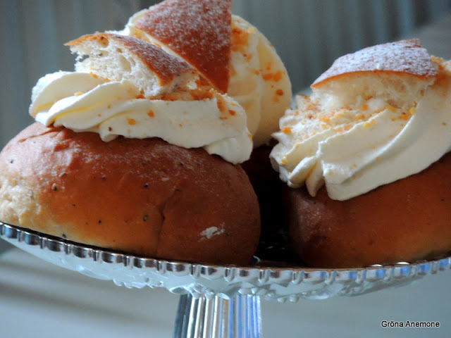 Gröna anemone: Fastlagsbullar