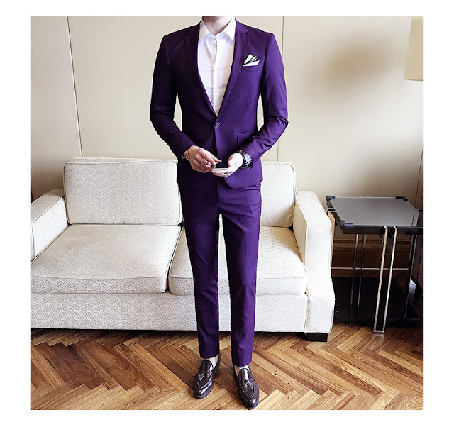 19+ Blazer Ungu Pria, Yang Banyak Di Cari!