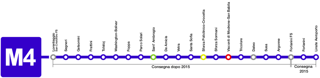 eco: Milano: Metro linea 4, approvazione definitiva dalla Giunta per l ...