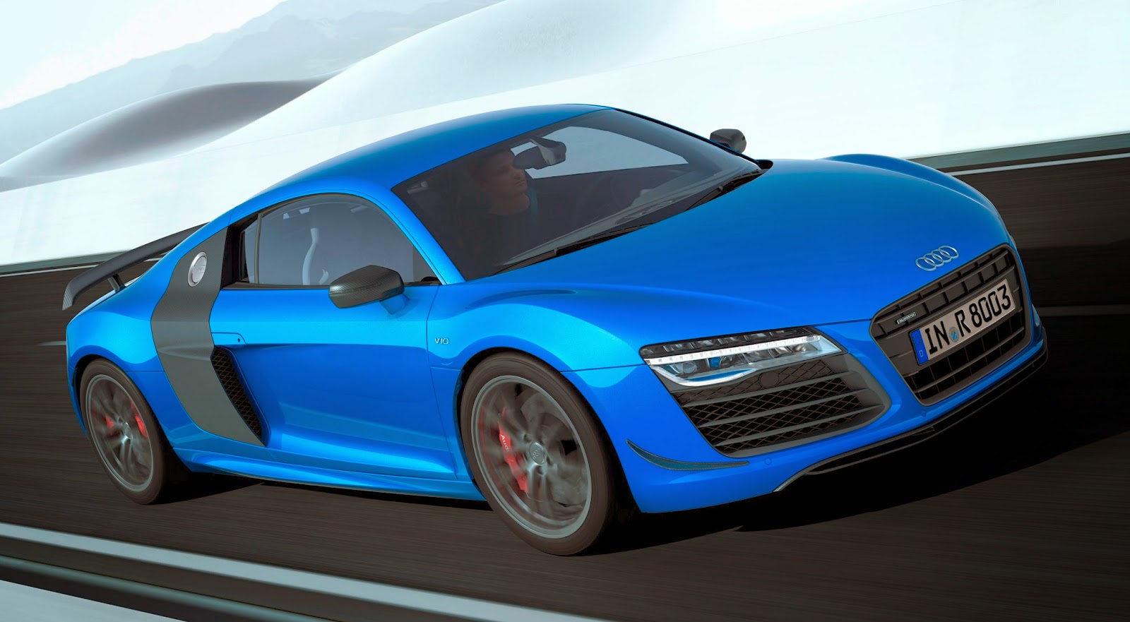 Audi R8 LMX incorpora lasers em sua iluminação