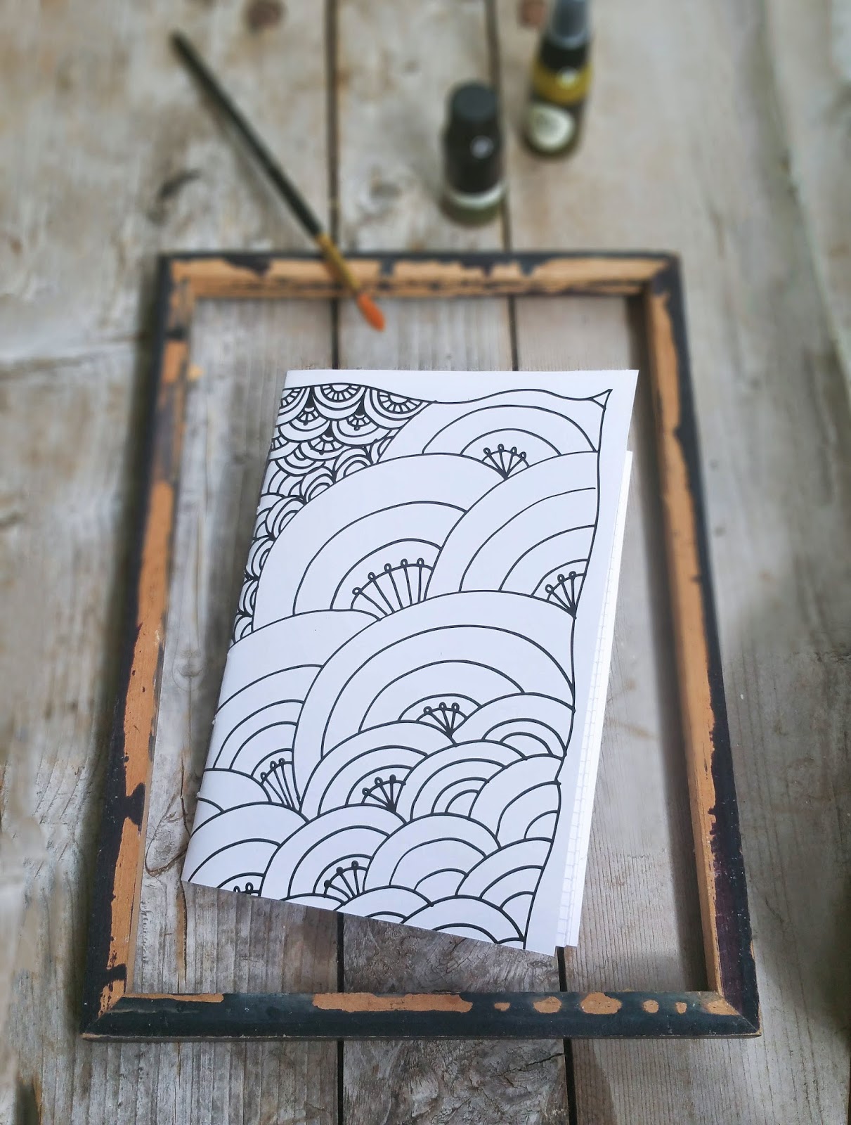 PettiBear's Fashion Roar: Super quick sewn Notebook DIY