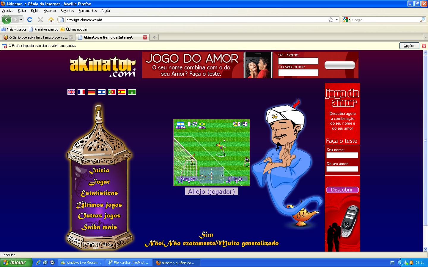 Finesse do futebol.: Allejo, o mito.