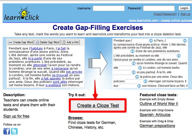 Nik s QuickShout Create Interactive Cloze Texts Nik s QuickShout Create Interactive Cloze Texts