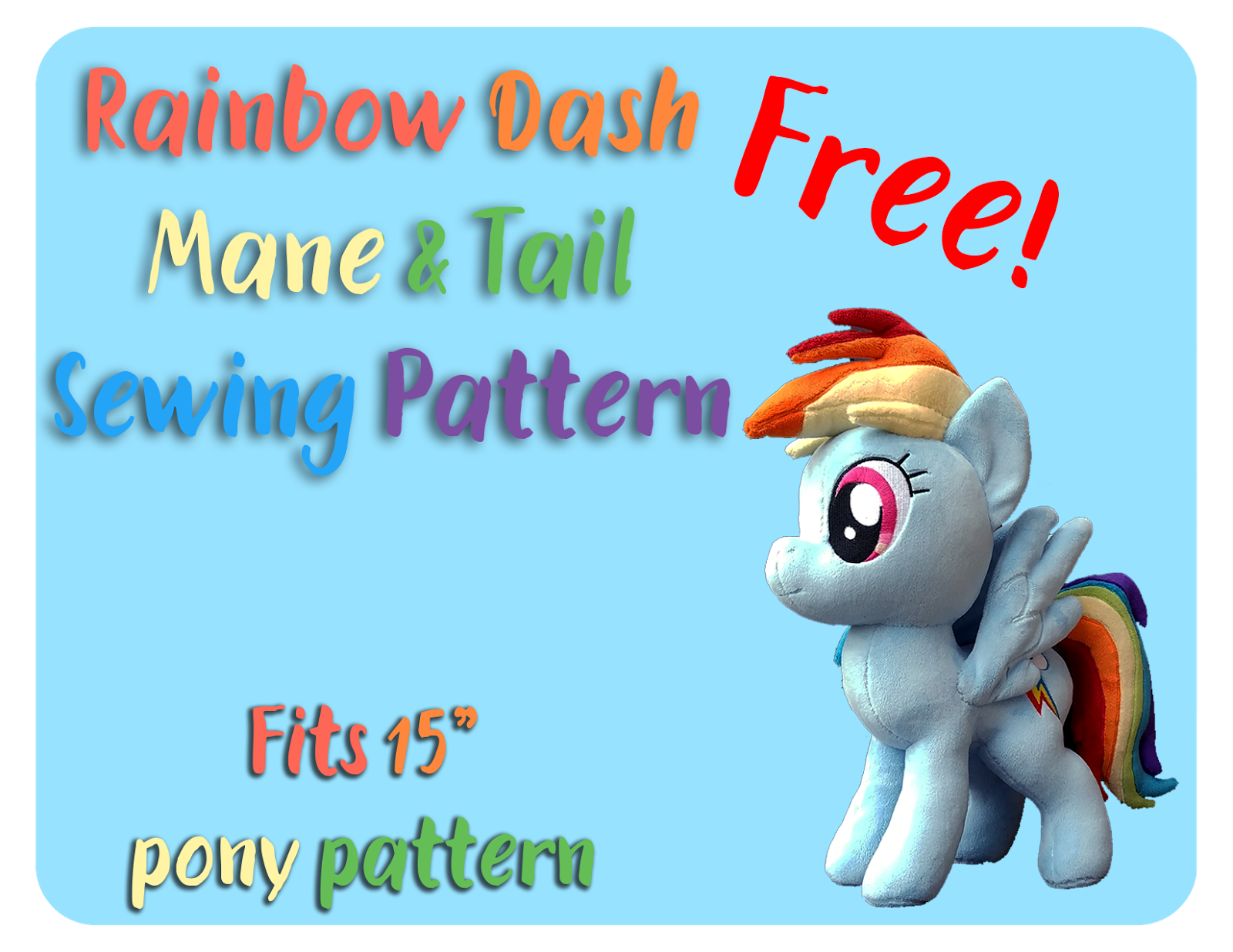 Equestria Daily - MLP Stuff!: Free Pony Sewing PAtterns from Rachaudo