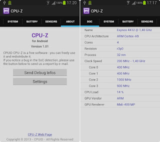 CPU-Z now available for Android - shows every single detail on your ...