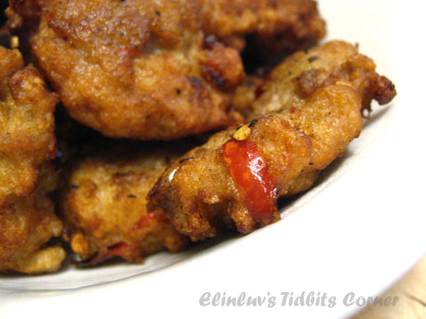 Elinluv's Tidbits Corner: Savory Fish Paste And Mince Meat Patties