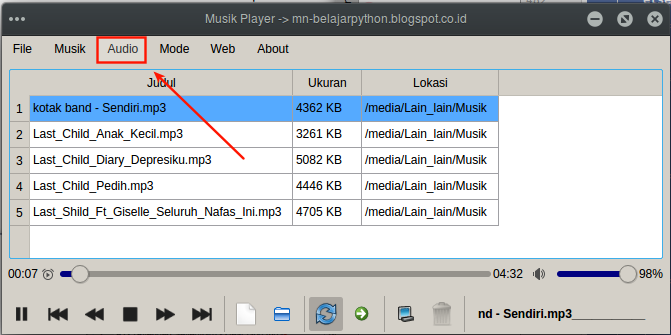 Membuat aplikasi dengan Python ~ Belajar Python
