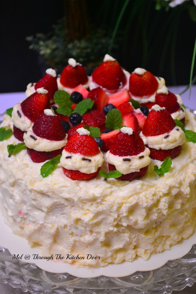 Through The Kitchen Door: Strawberry Mousse Shortcake