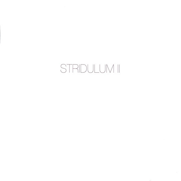Encarte: Zola Jesus - Stridulum II - Encartes Pop
