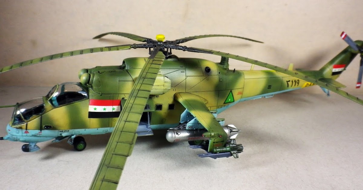 1/72 Mi-24 Hind Iraqi Air Force by HobbyBoss TERMINADO