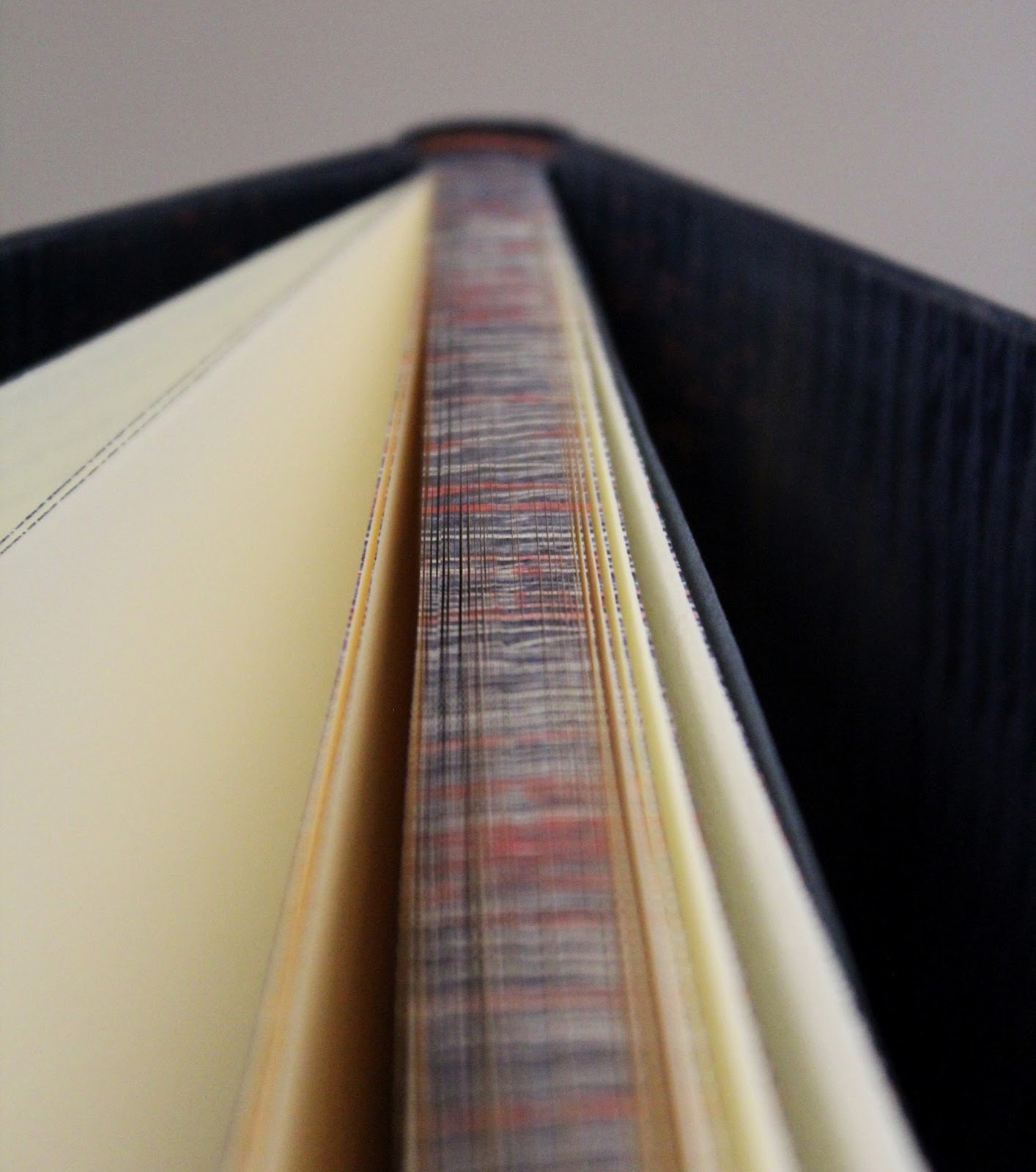 Evangelia Biza Designer Bookbinder, Book Paper Conservator: edge decoration