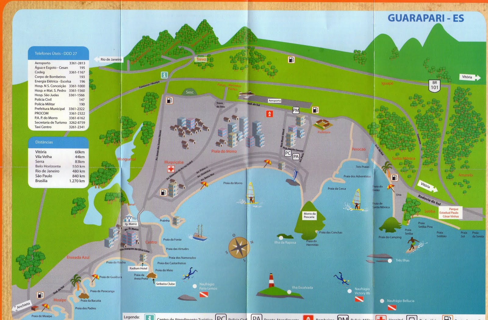 Informações Geográficas: Guarapari - um passeio agradavél!