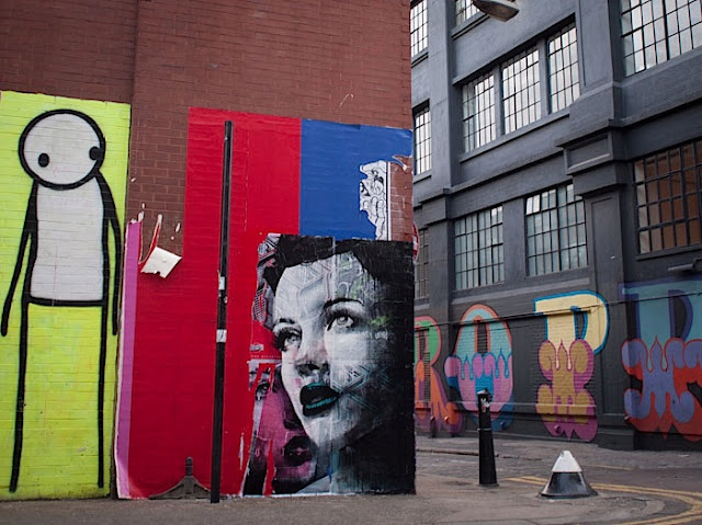 RONE New Mural & Street Pieces In London & Hong Kong – StreetArtNews