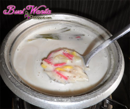 Resepi Mudah & Simple Bubur Cacar Bersagu - Buat Wanita