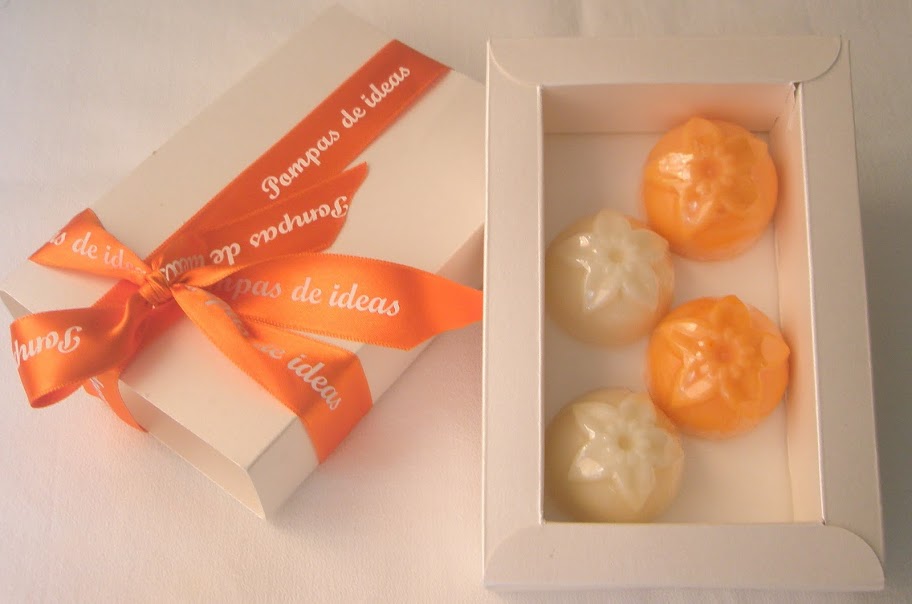 Para regalar en naranja | Pompas de Ideas