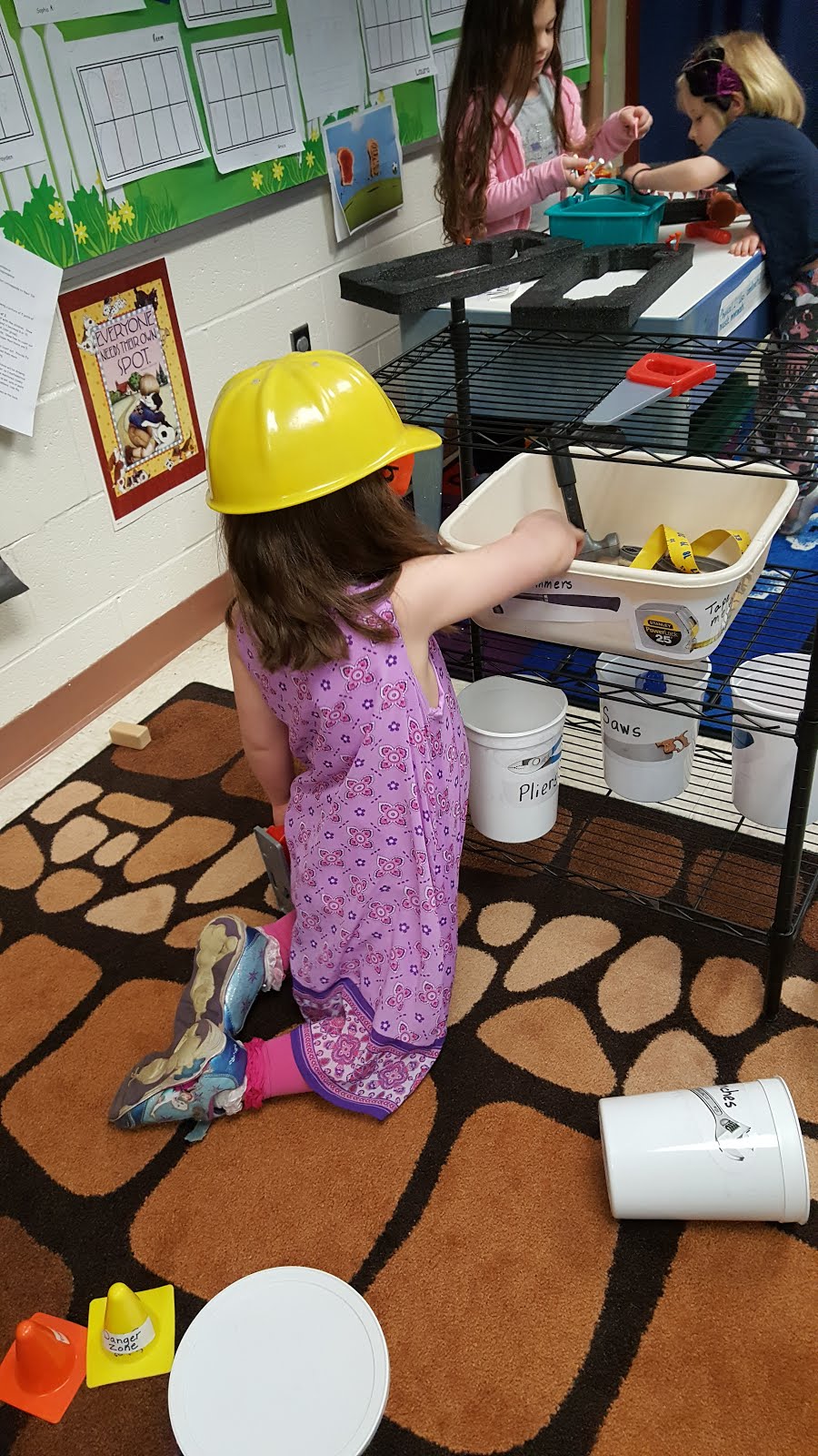 Vinton Prekindergarten Dramatic Play Construction Zone