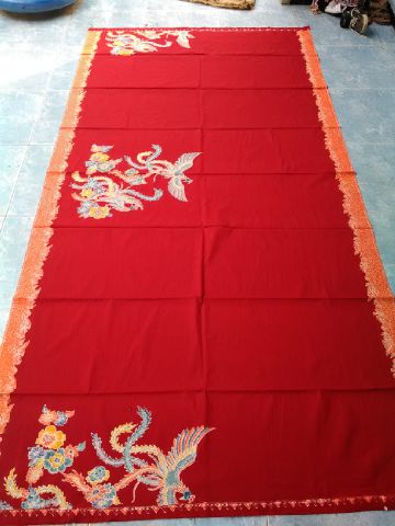 Batik Lasem Naga Emas: BATIK MOTIF NAGA & BURUNG HONG