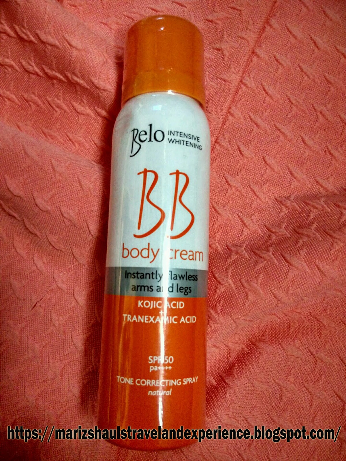 BELO BODY BB CREAM I BELO INTENSIVE WHITENING BB BODY CREAM SPRAY SPF ...