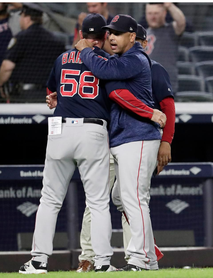 Red Sox make Andy Barkett their first October goodbye
