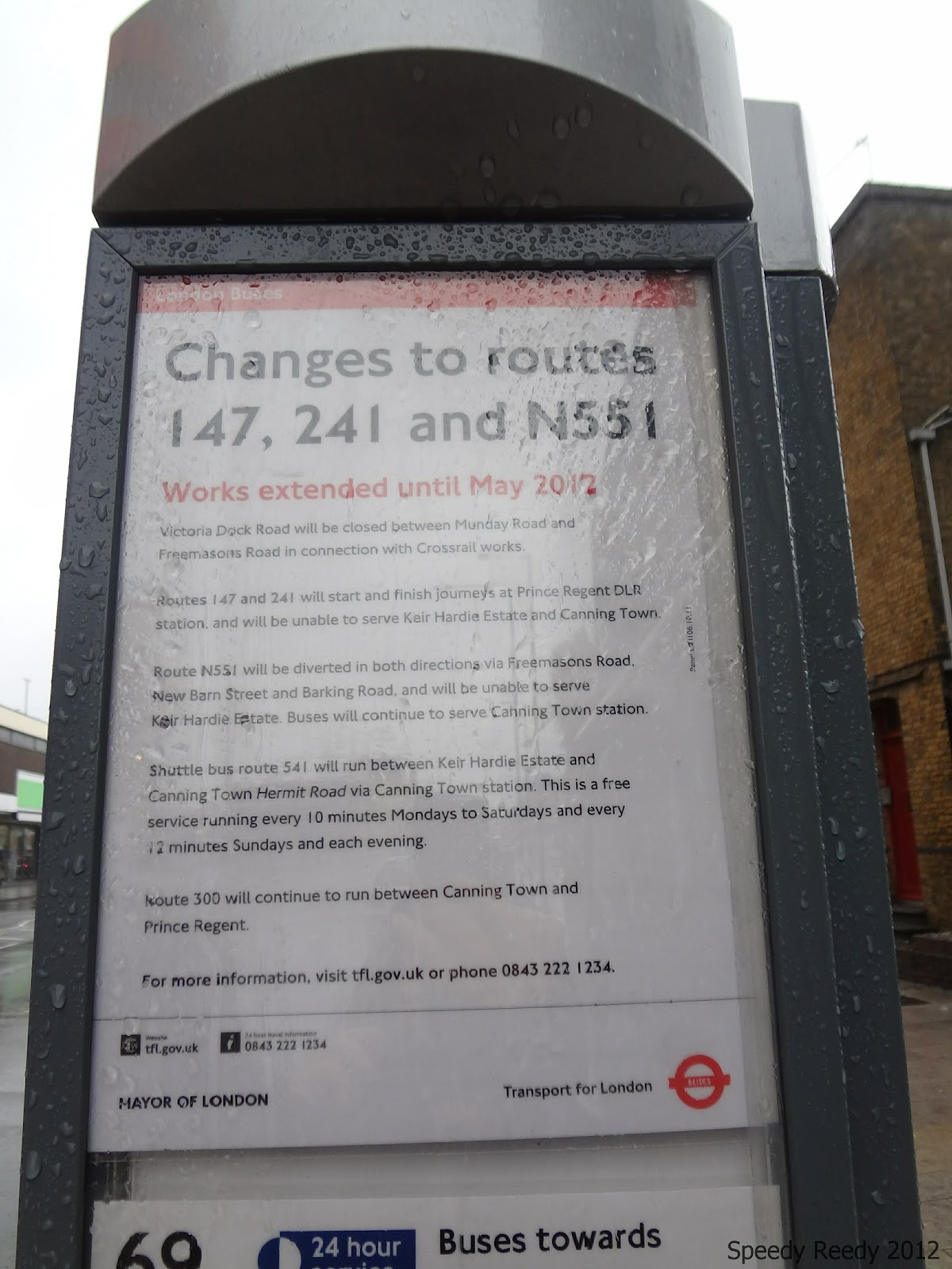 We're on Alloverlondonbusblog.blogspot.com: Route 541 -By George