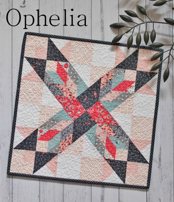 Ophelia Mini Quilt + Your Free February 2018 Calendar - Threadbare ...