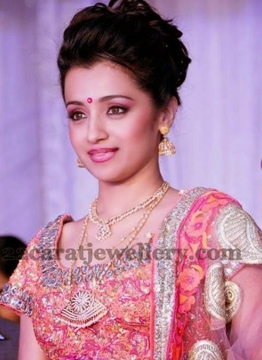 Trisha in Pearls Sets - Jewellery Designs