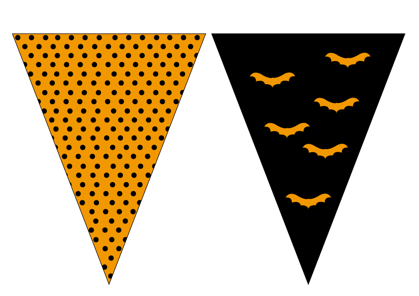 SGBlogosfera. María José Argüeso: BANDERINES PARA HALLOWEEN