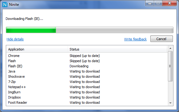 Ninite offline installer - greton