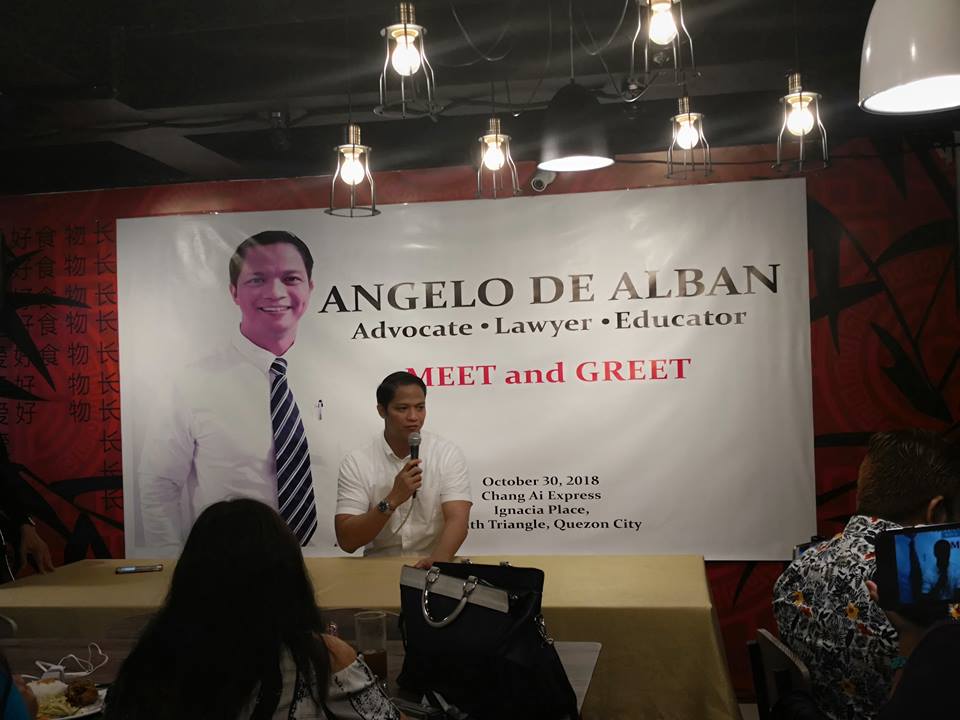 Lemon GreenTea: Meet and Greet with Senatoriable Angelo Castro De Alban